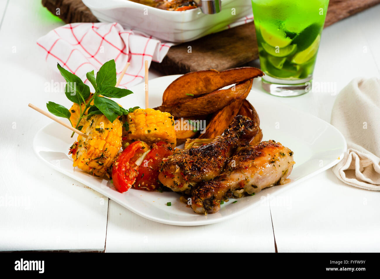 Chicken dish hi-res stock photography and images - Alamy