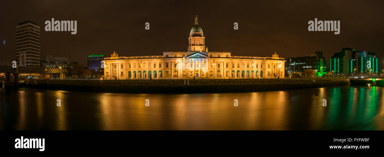 The Custom House, one of the most iconic buildings in Dublin, Ireland ...