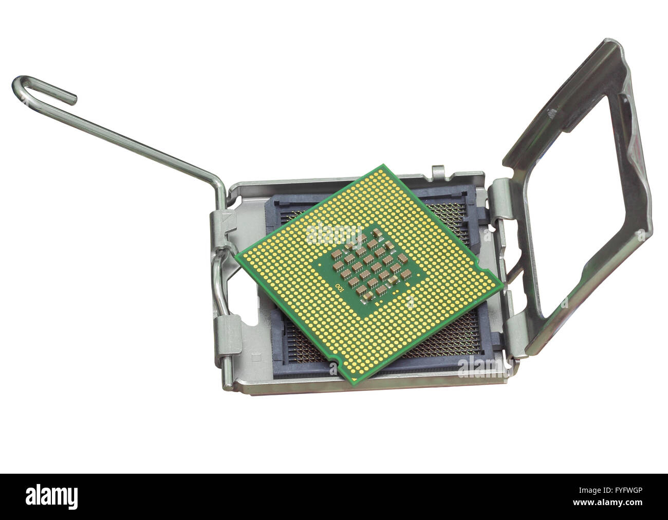 Central processing unit background Cut Out Stock Images & Pictures - Alamy