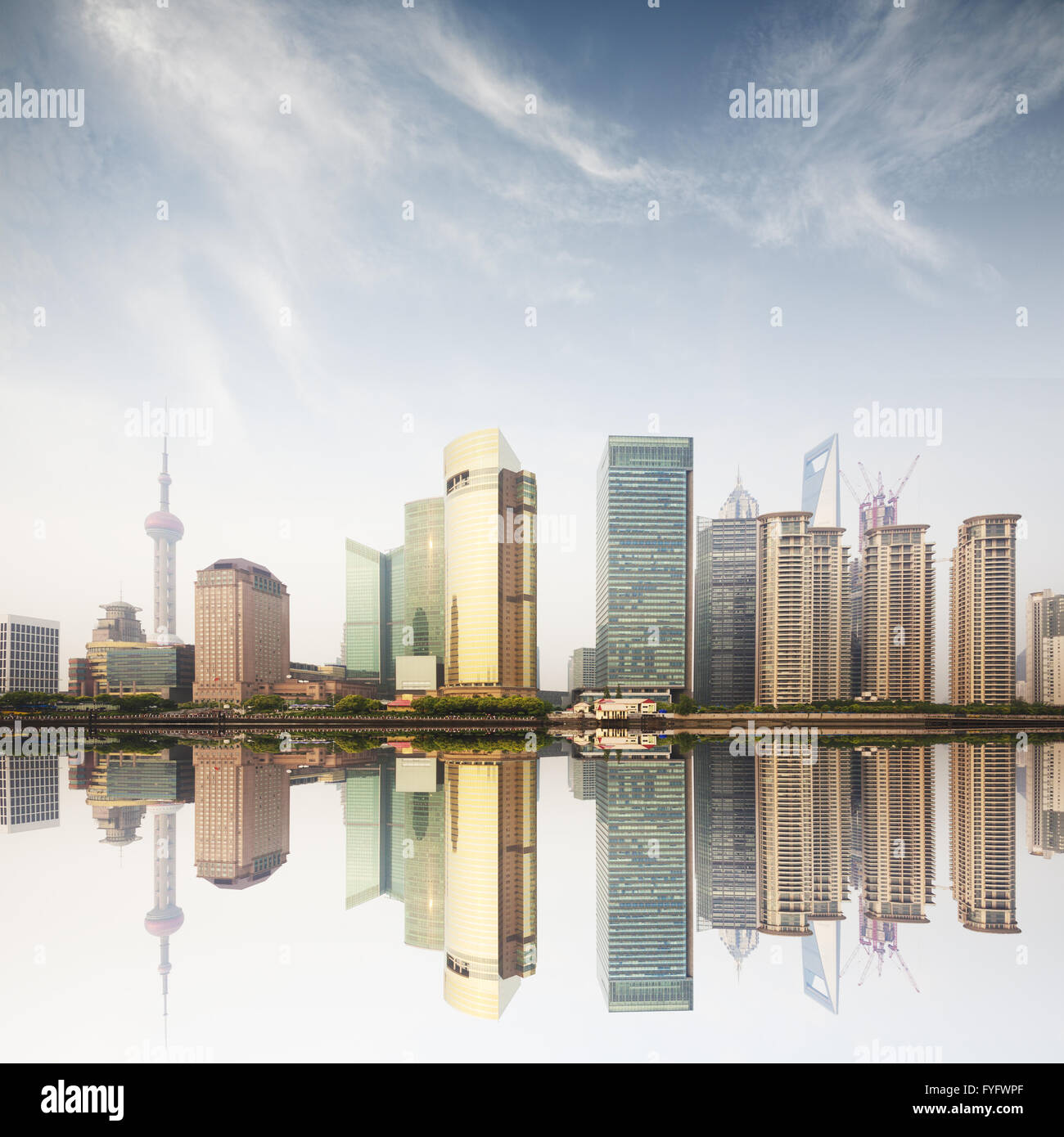 modern office building in shanghai Stock Photo - Alamy