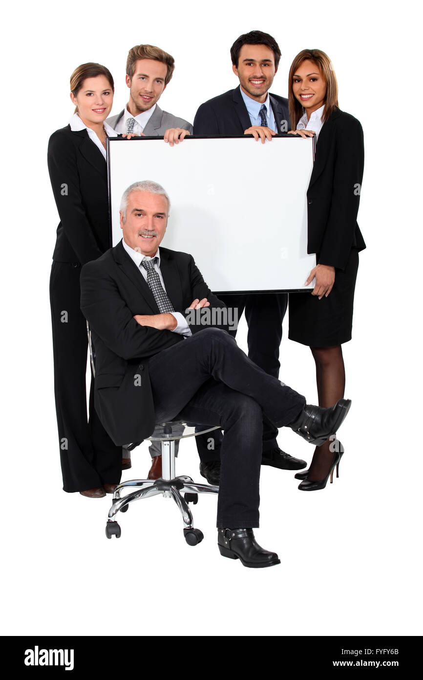 Group management board Cut Out Stock Images & Pictures - Alamy