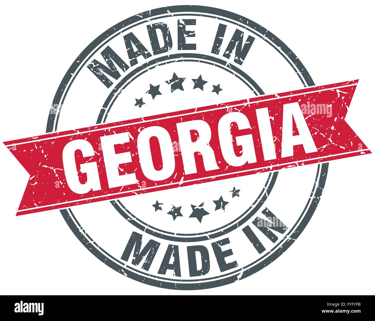 Made in georgia vector vectors hi-res stock photography and images - Alamy
