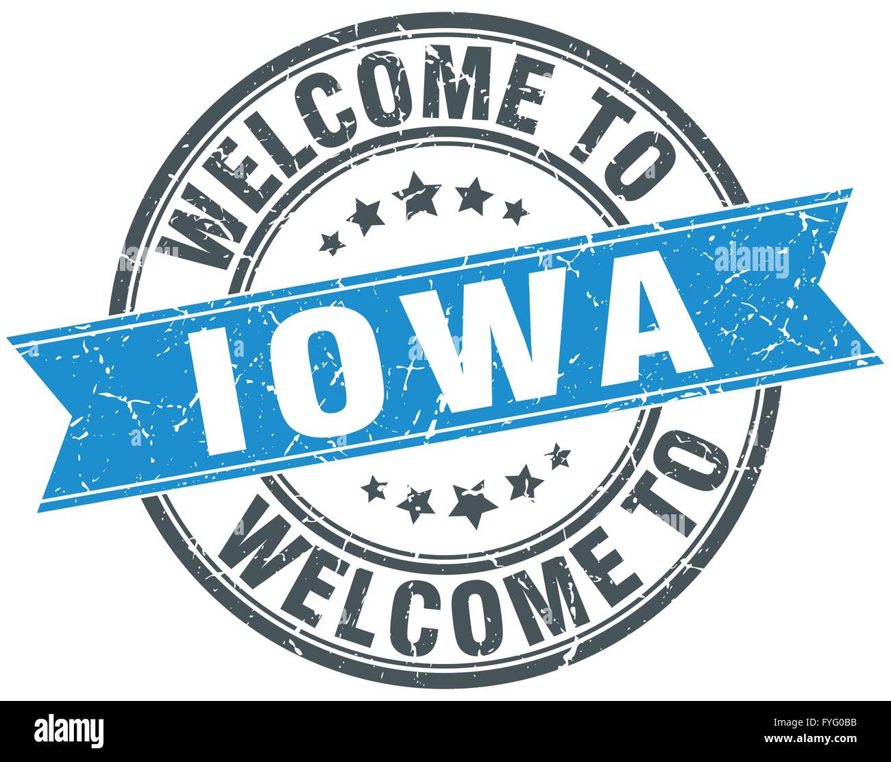 Iowa welcome sign Stock Vector Images - Alamy