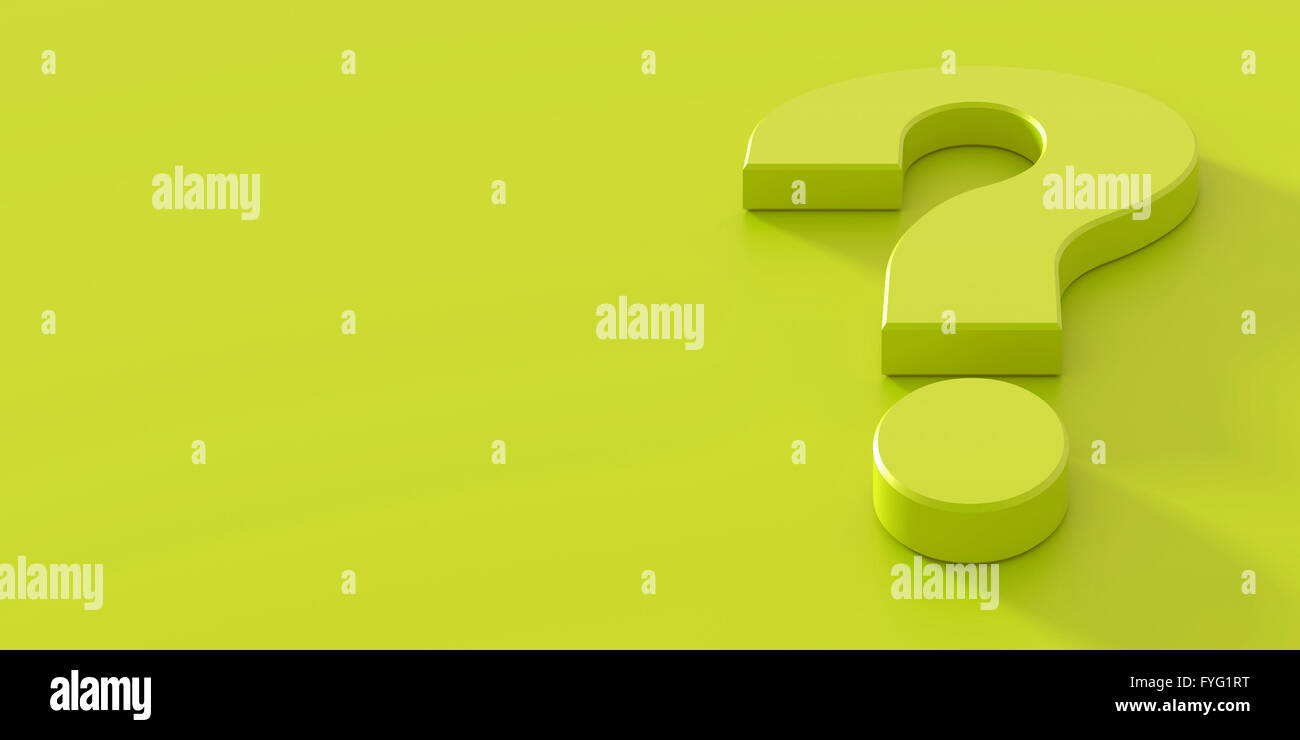 Question mark conceptual background, 3d rendering Stock Photo - Alamy