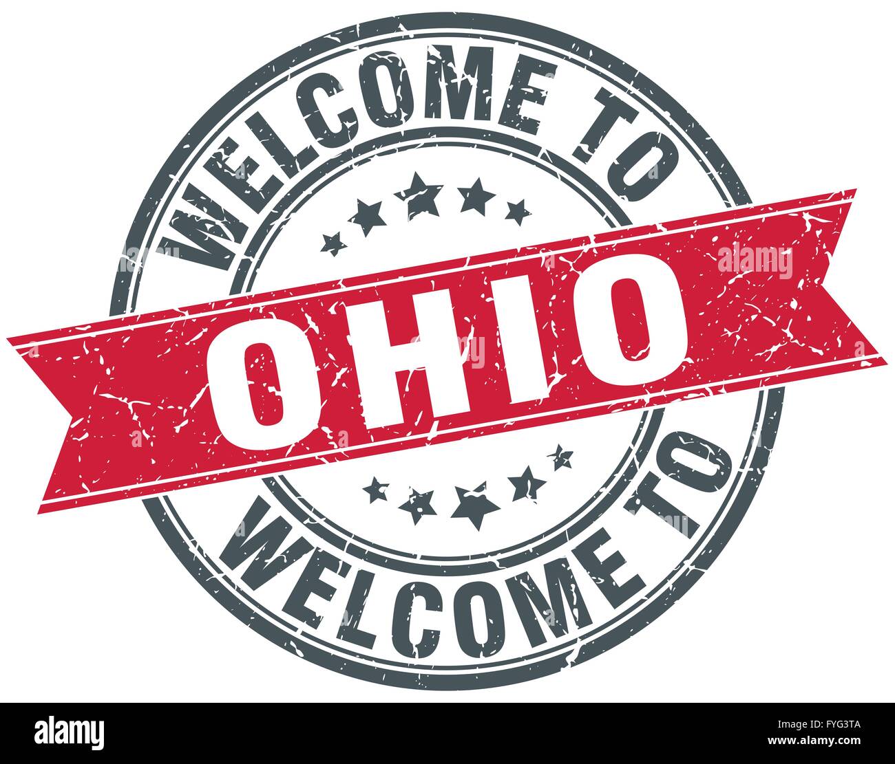 Ohio welcome sign Stock Vector Images - Alamy