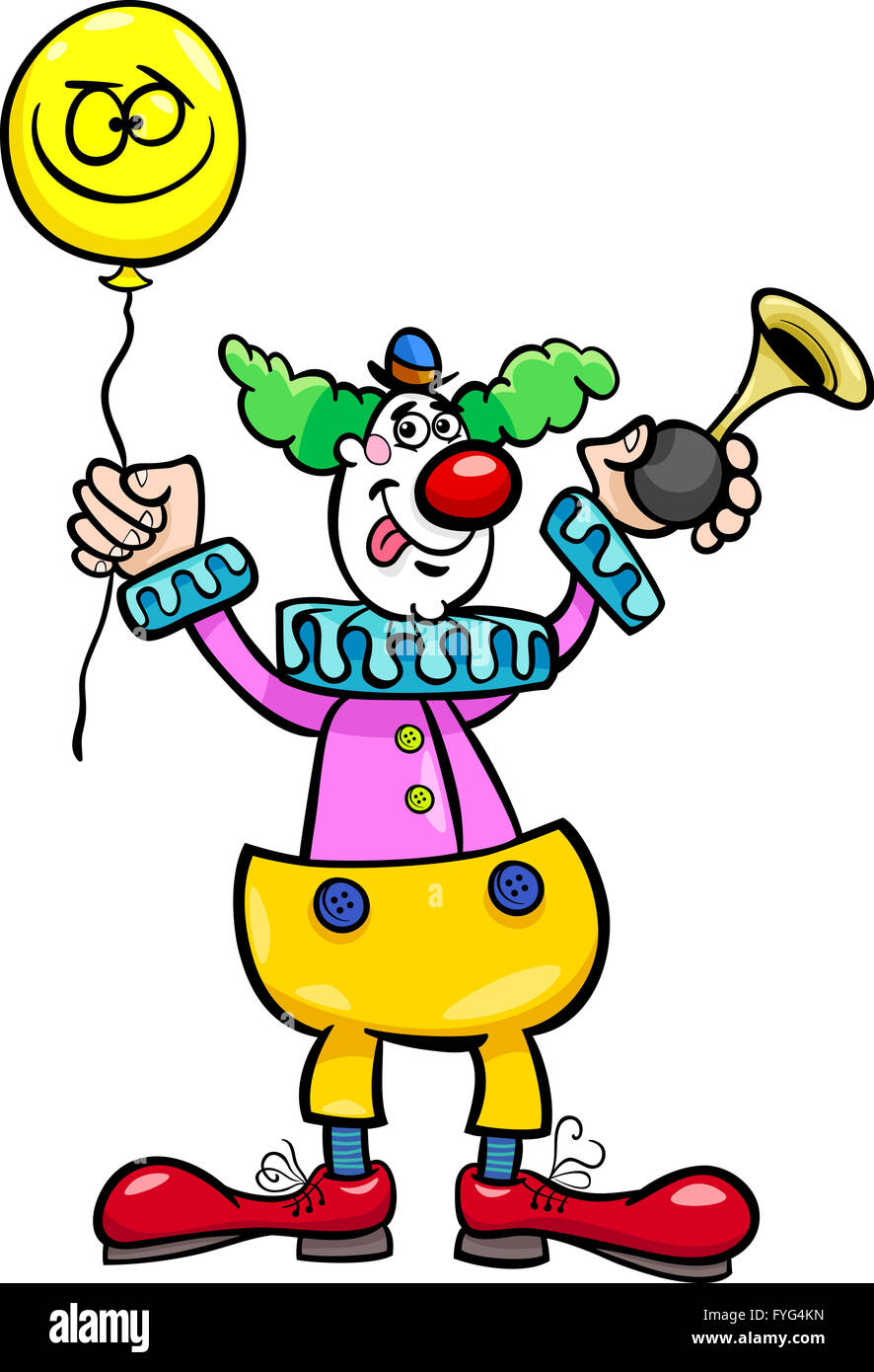 Cartoon air horn hi-res stock photography and images - Alamy