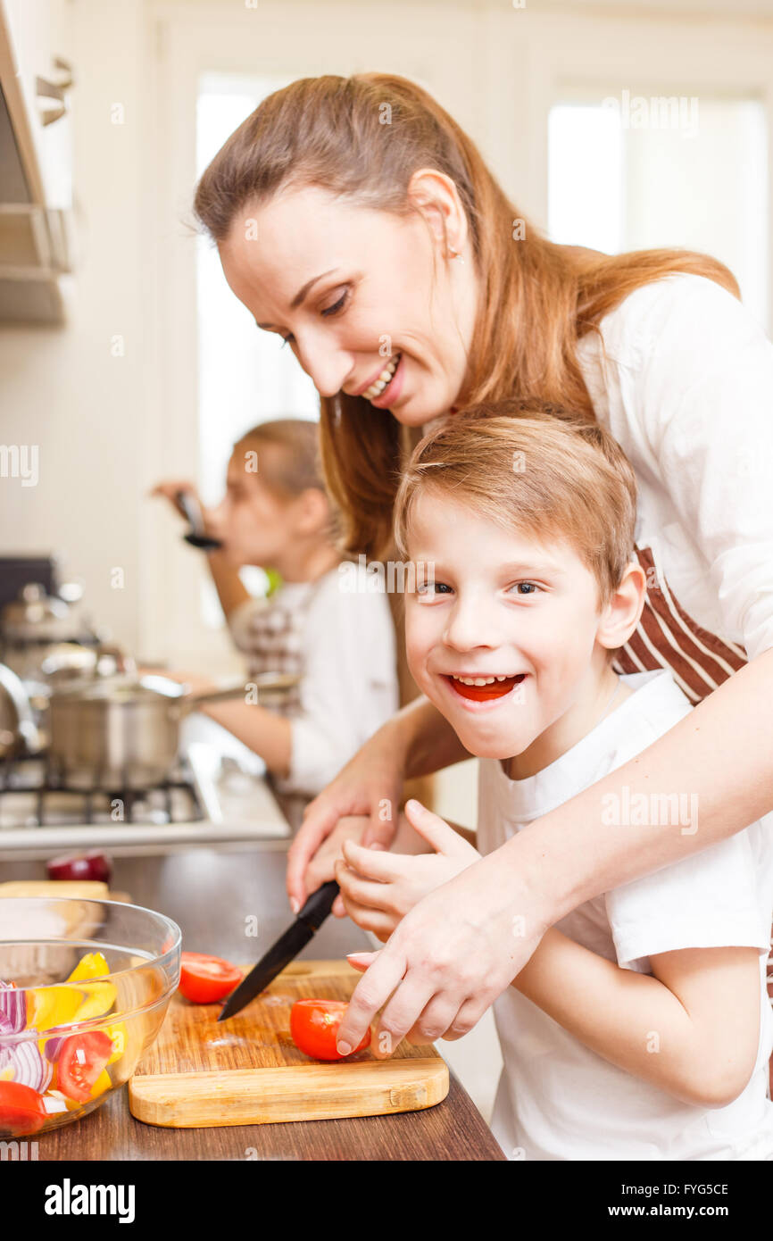 Funny laugh family hi-res stock photography and images - Alamy
