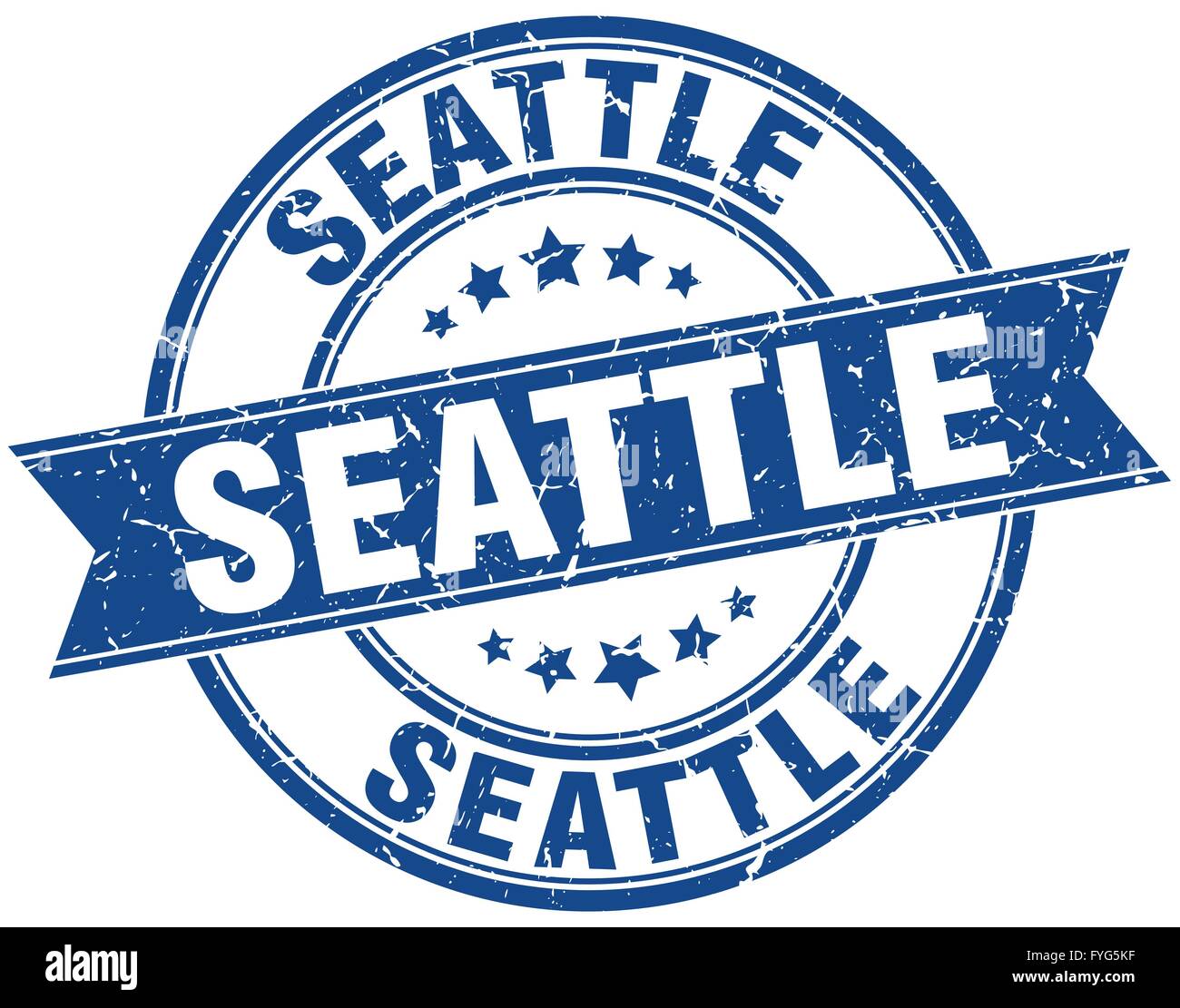 Vintage seattle Stock Vector Images - Alamy