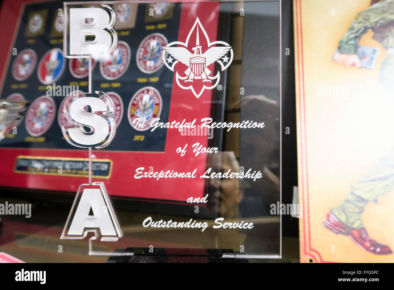 Boy Scouts of America Store in Manhattan, New York City, USA Stock ...
