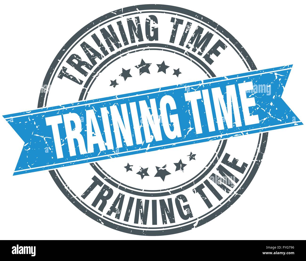 Training time stamp vintage Stock Vector Images - Alamy
