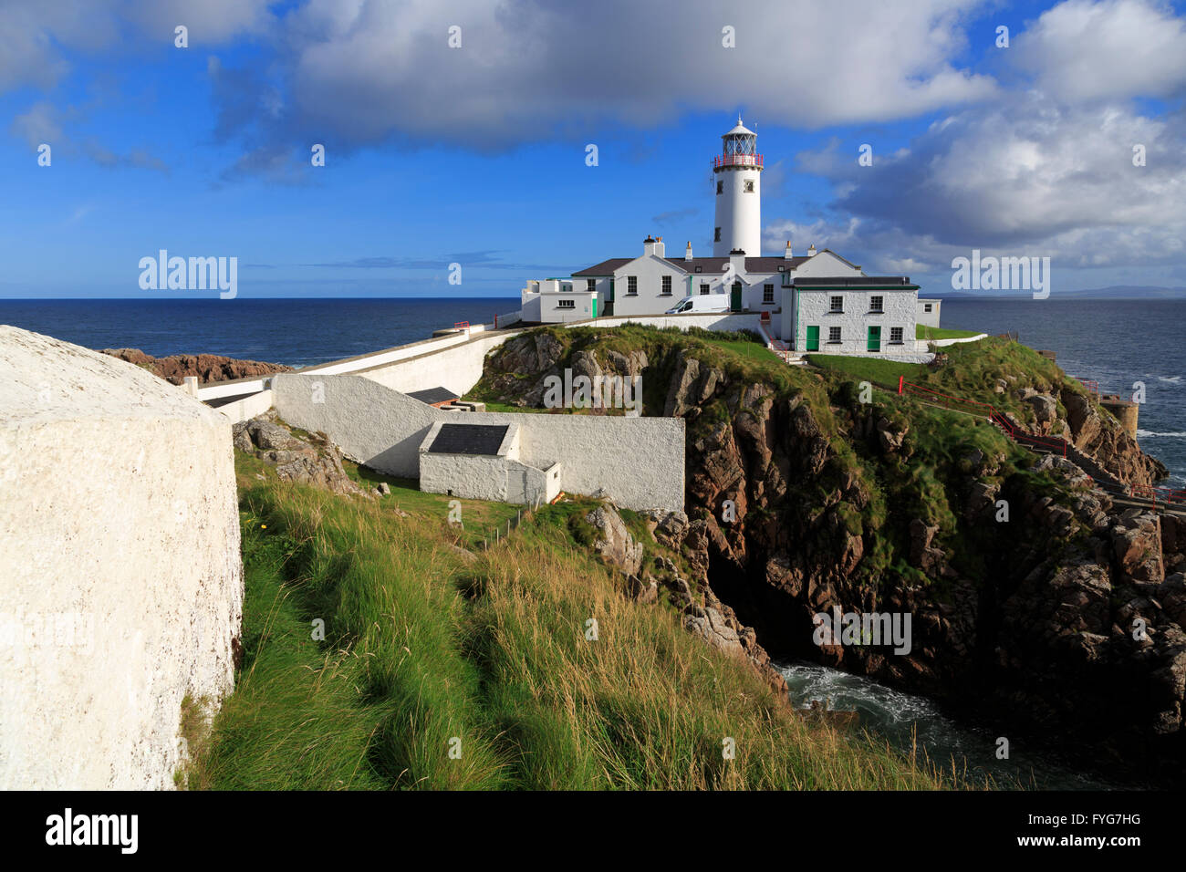 Fanad Head Lighthouse, County Donegal, Ireland, Europe Stock Photo - Alamy