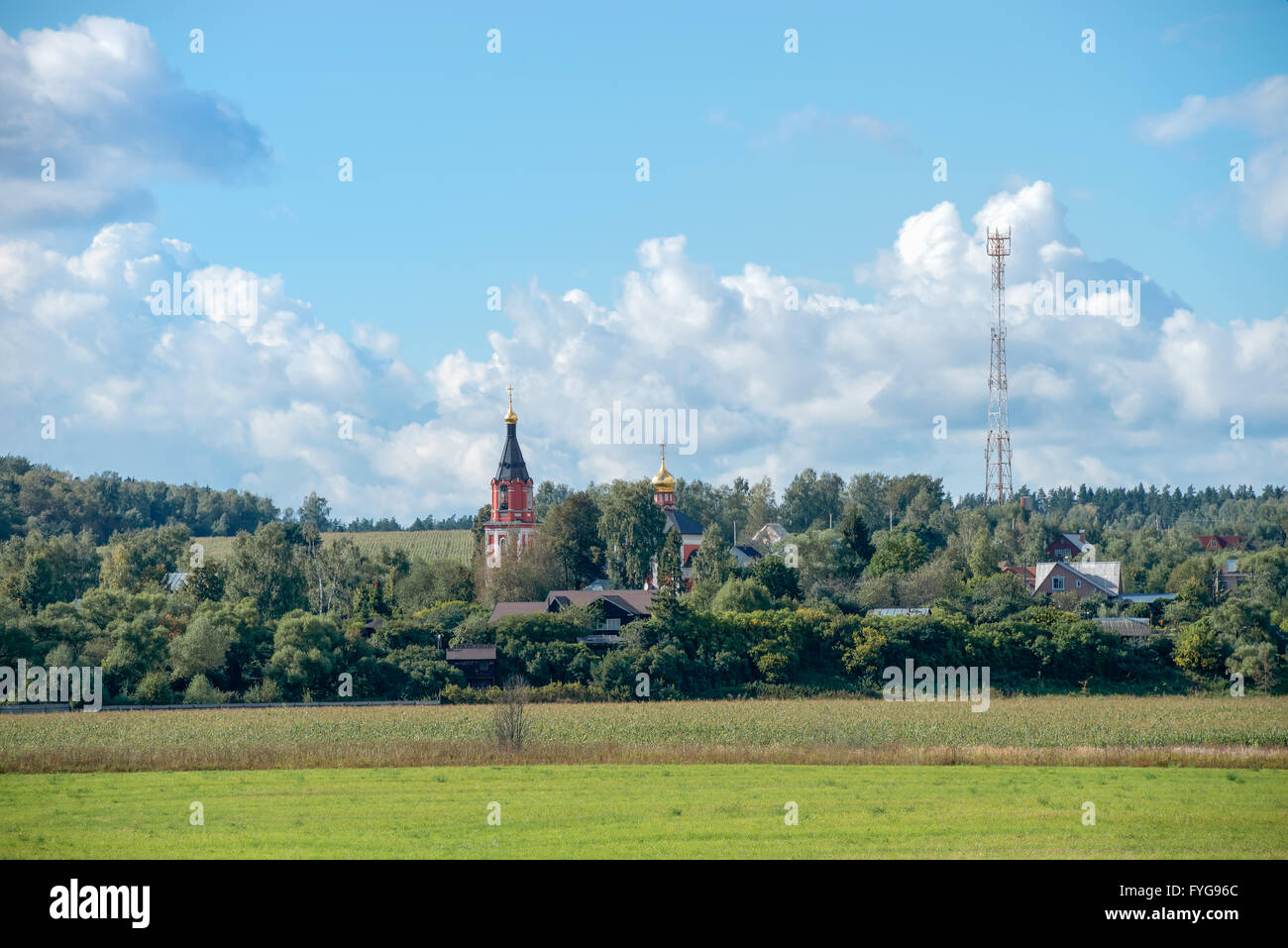 Church of Archangel Michael in the village of Mikhailovskoye, Moscow ...