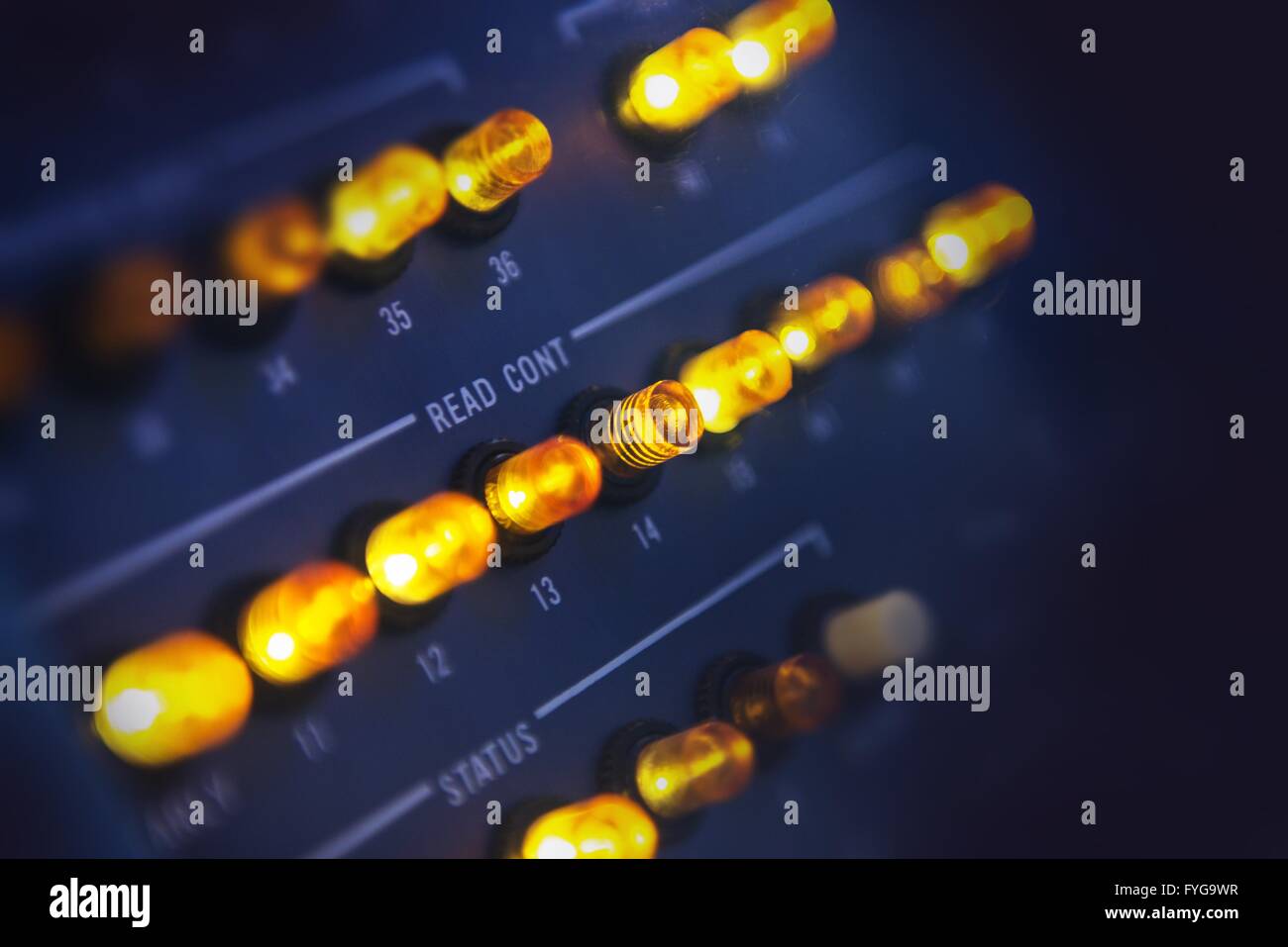 Computer Blinking Lights