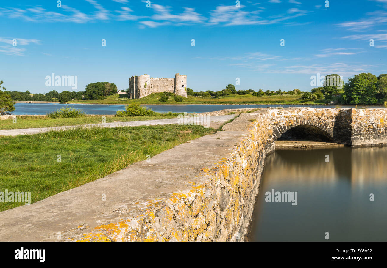 Carew Castle - Pembrokeshire Stock Photo - Alamy