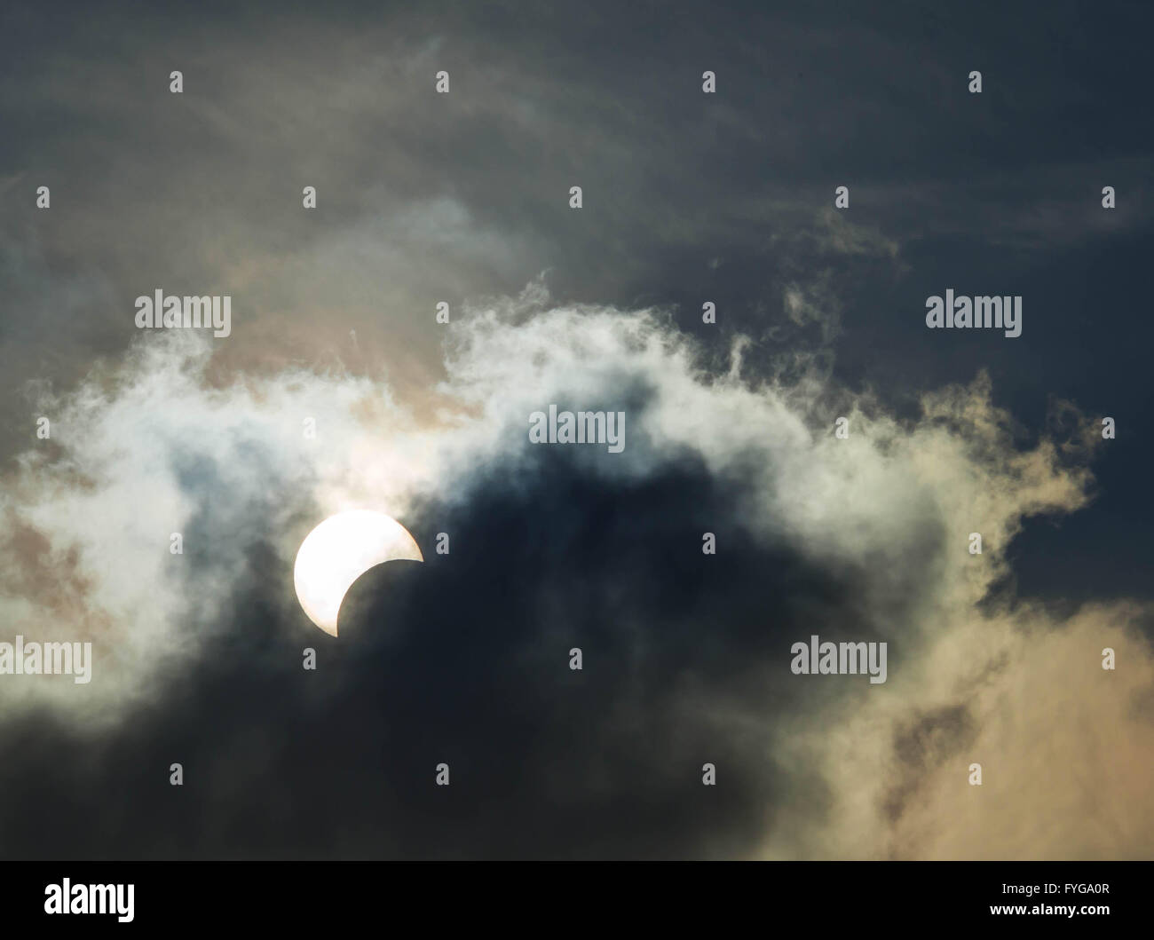 Phenomenon of solar eclipse hi-res stock photography and images - Alamy