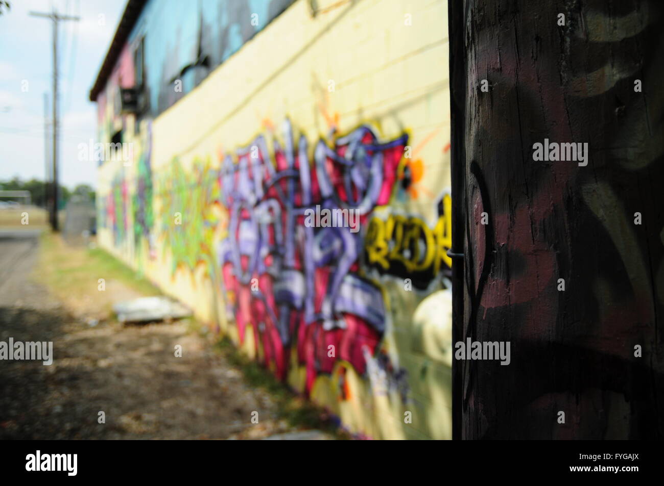Graffiti austin texas hi-res stock photography and images - Alamy