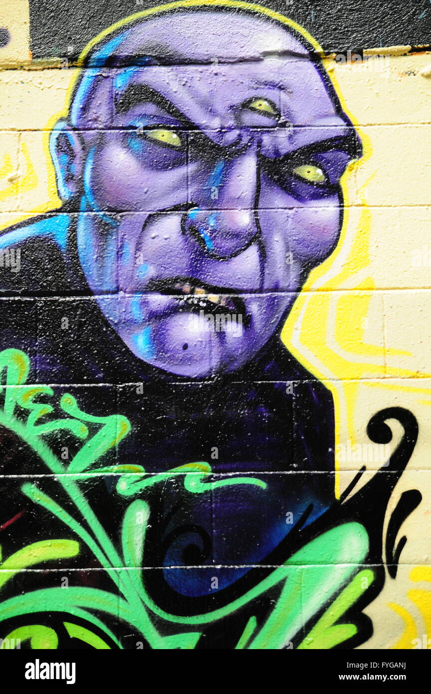 Third eye graffiti hi-res stock photography and images - Alamy