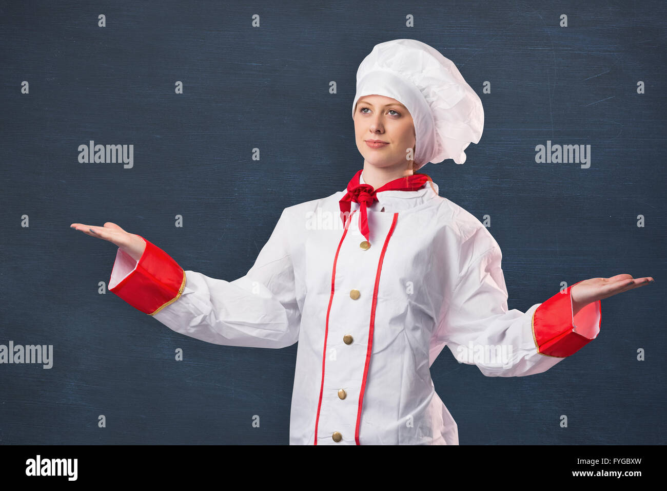 Woman chef hands hi-res stock photography and images - Alamy