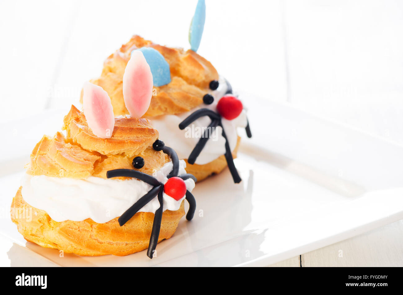 Cream puff boy hi-res stock photography and images - Alamy