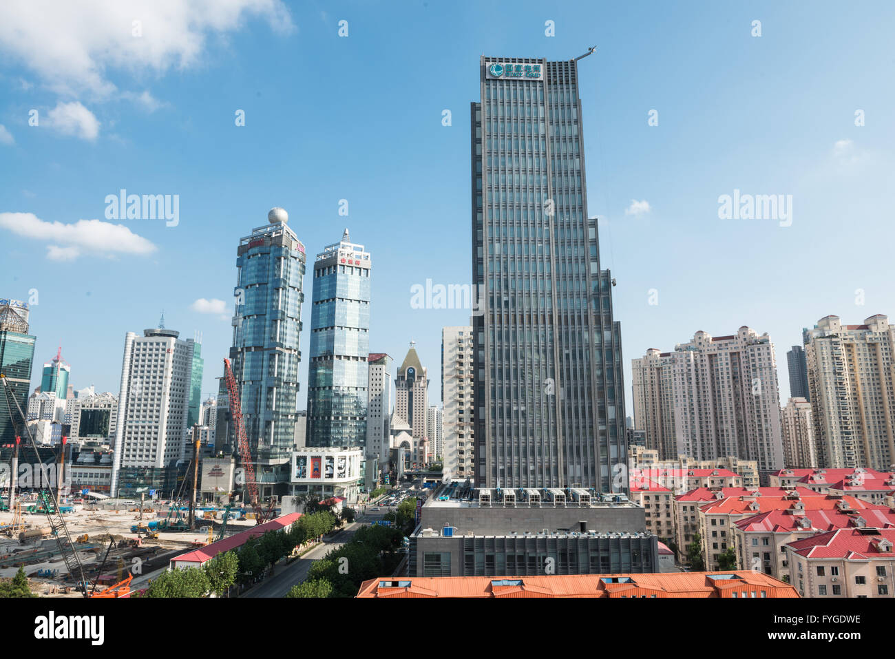 cityscape of modern city Stock Photo - Alamy