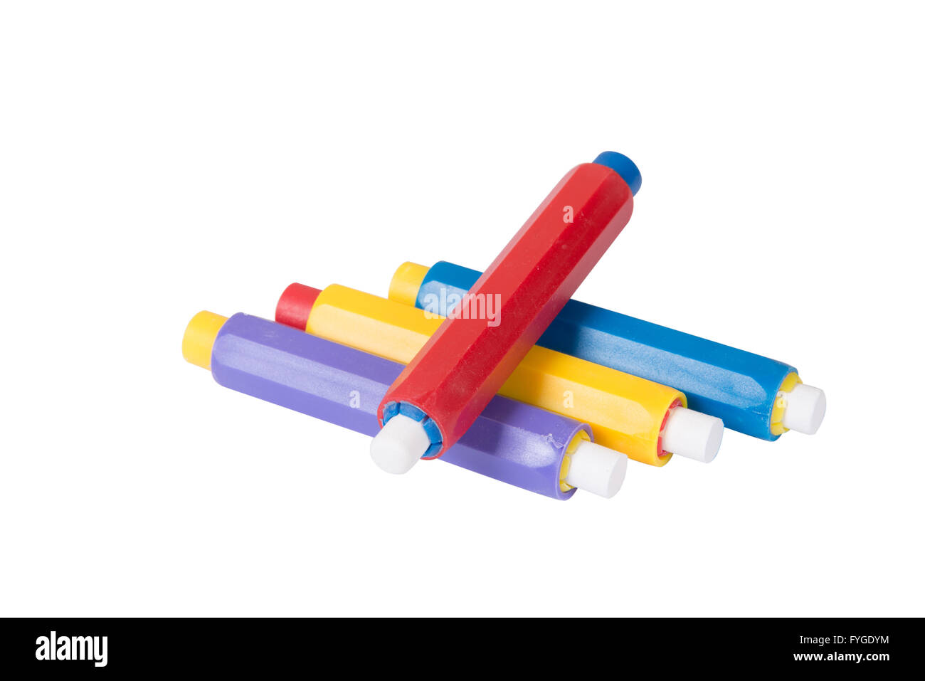 Chalk pencil Cut Out Stock Images & Pictures - Alamy