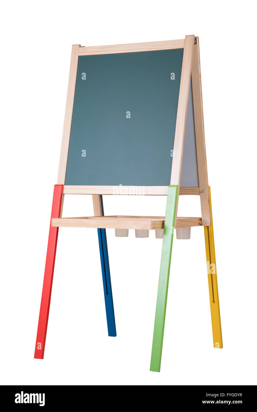 easel isolated with white background Stock Photo - Alamy