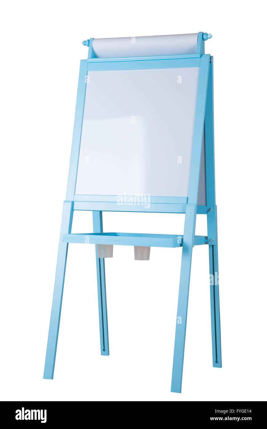 easel isolated with white background Stock Photo - Alamy