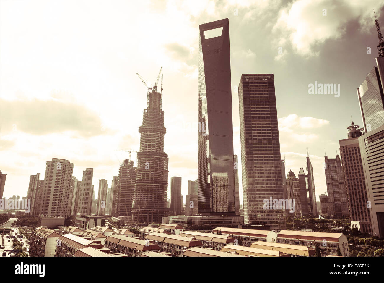 cityscape of modern city Stock Photo - Alamy
