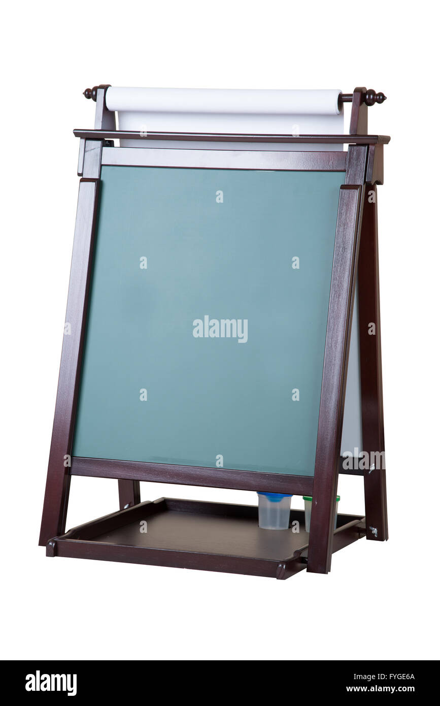 easel isolated with white background Stock Photo - Alamy