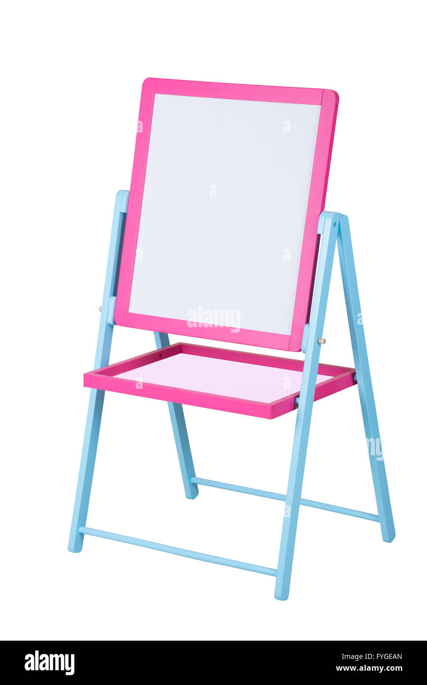 easel isolated with white background Stock Photo - Alamy