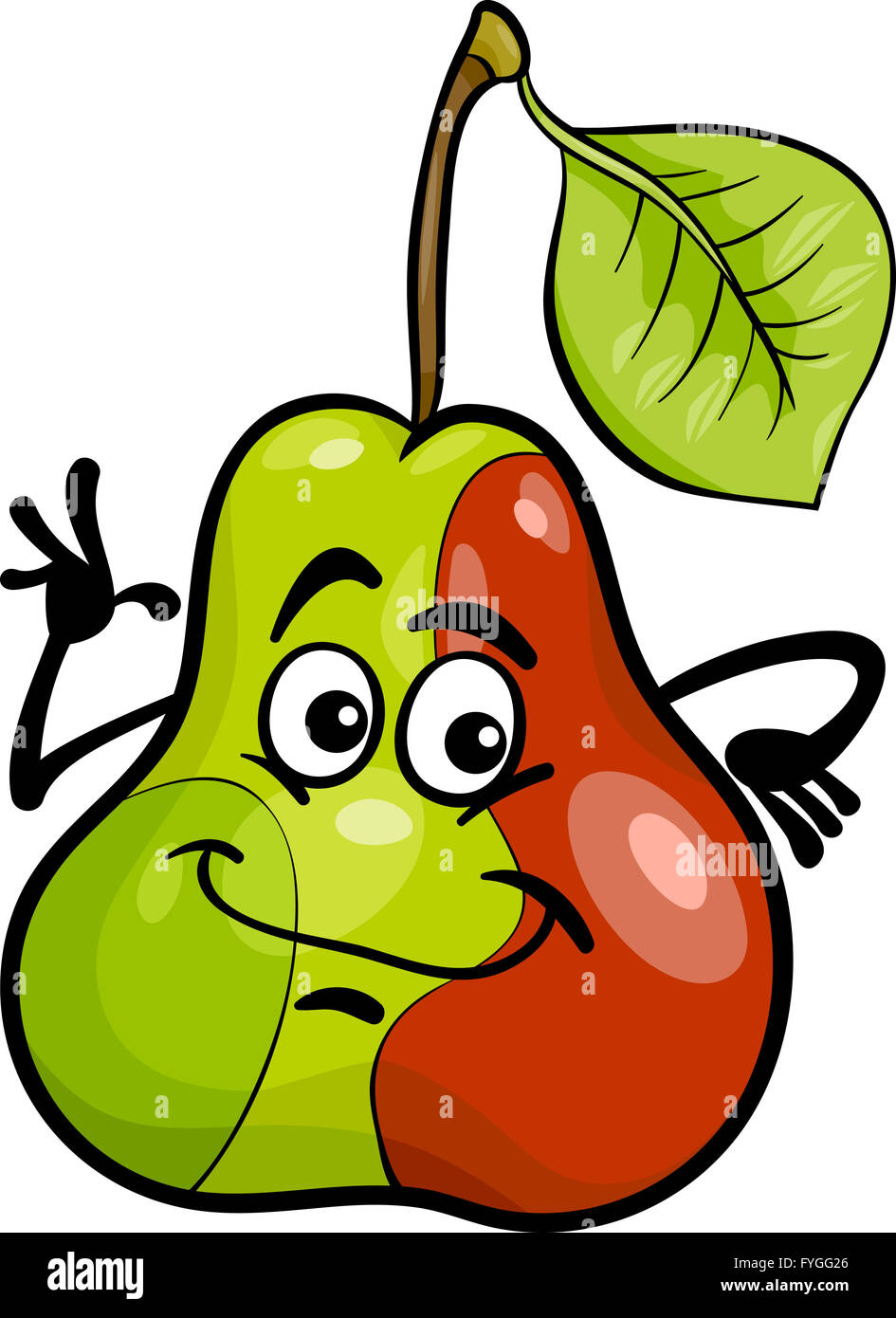 Funny pear hi-res stock photography and images - Alamy