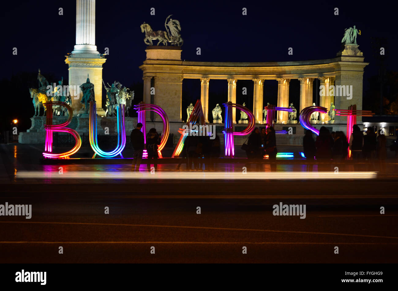 Budapest letters hi-res stock photography and images - Alamy