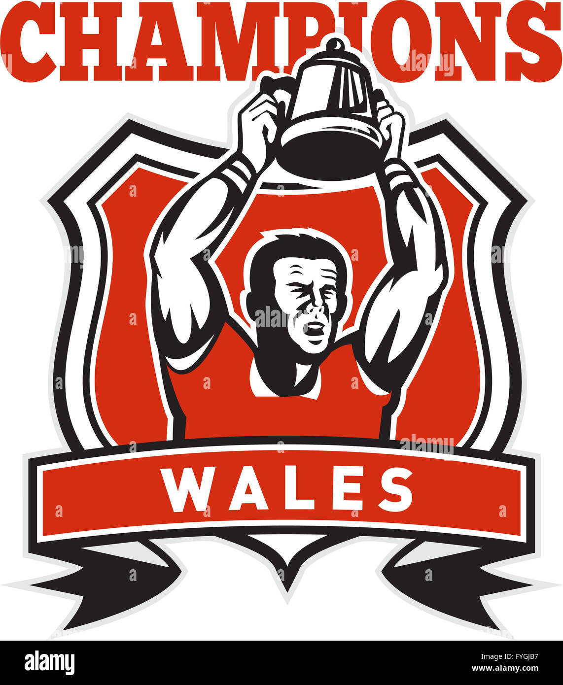 Welsh rugby trophy hi-res stock photography and images - Alamy