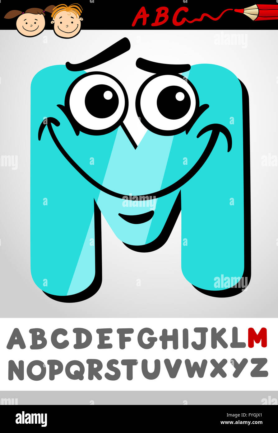 Cartoon Letter M Stock Photos & Cartoon Letter M Stock Images - Alamy