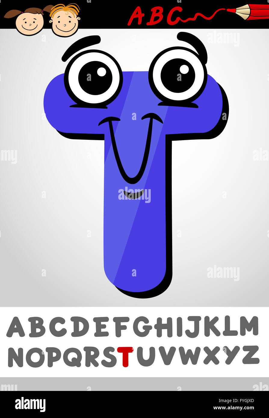 Cartoon Letter T Stock Photos & Cartoon Letter T Stock Images - Alamy