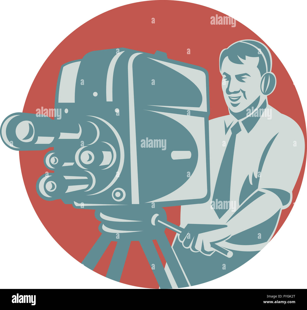 Vintage television camera hi-res stock photography and images - Alamy
