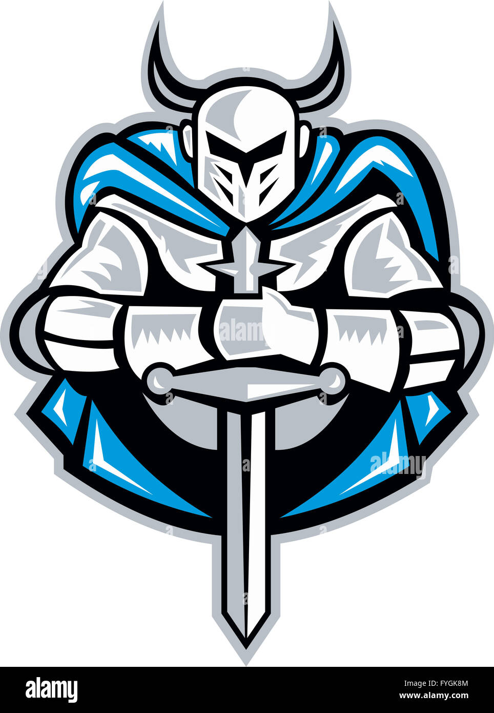 Knight with cape hi-res stock photography and images - Alamy