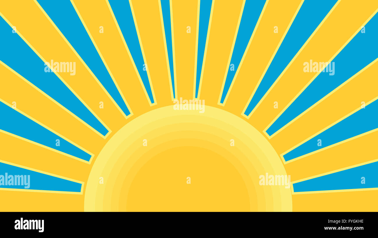 Sunburst graphics hi-res stock photography and images - Alamy