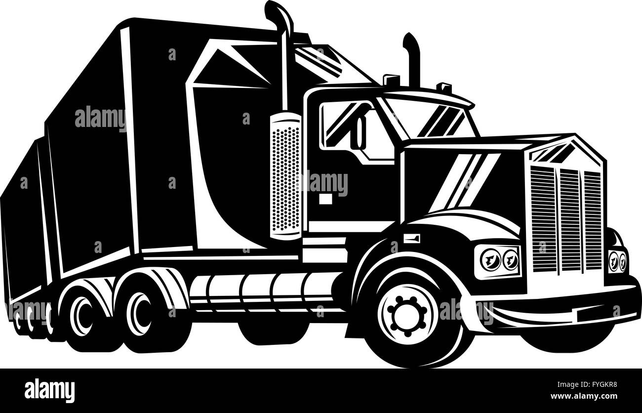 truck container van Stock Photo - Alamy