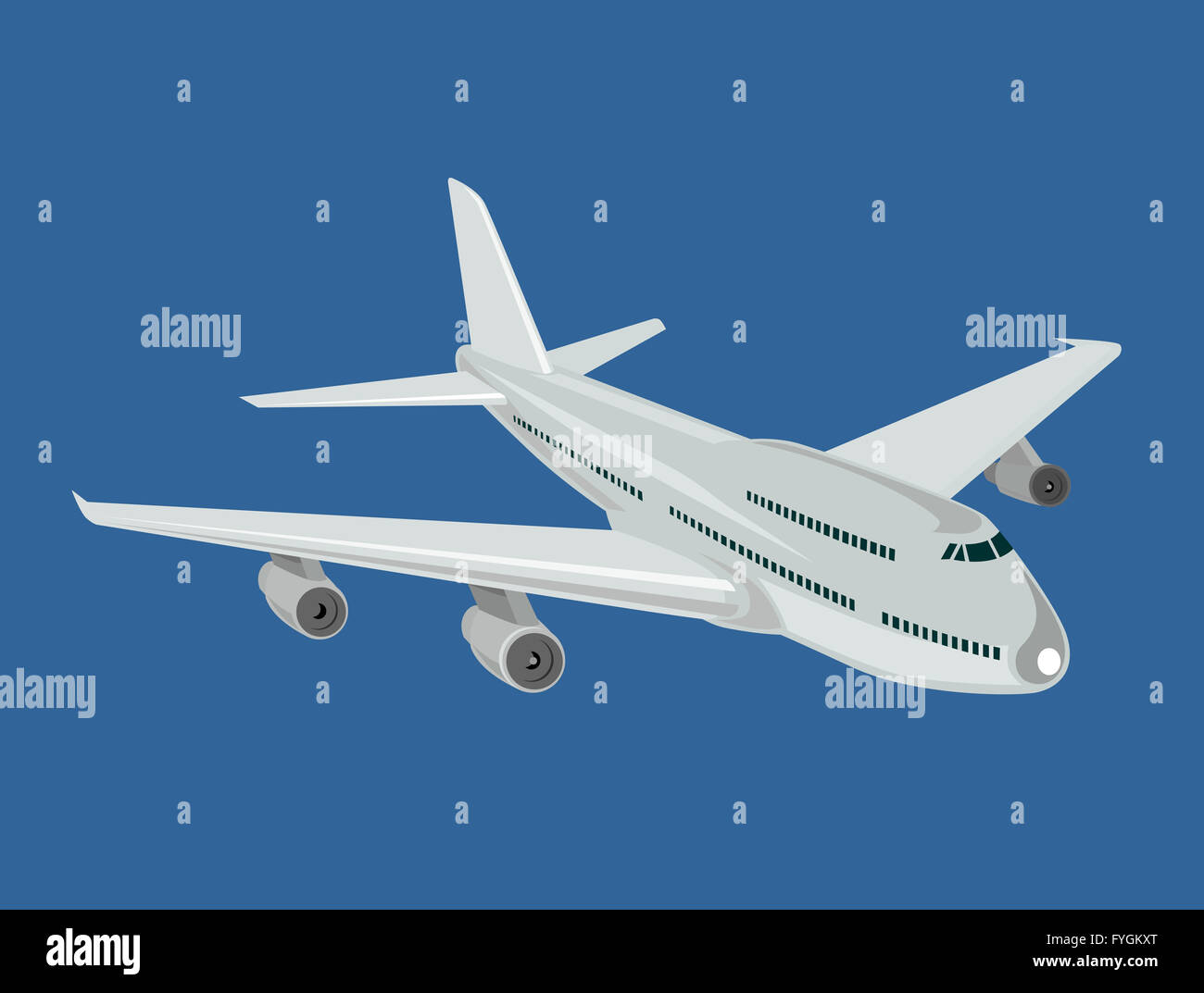 commercial jet plane airliner Stock Photo - Alamy
