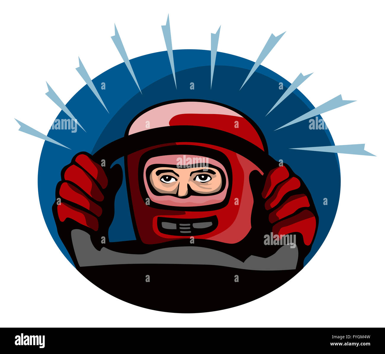 Race Car Driver Stock Photo - Alamy