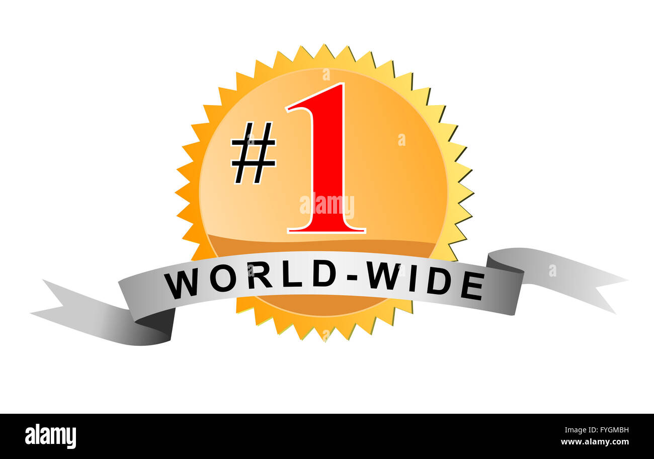 Number 1 WorldWide Stock Photo - Alamy