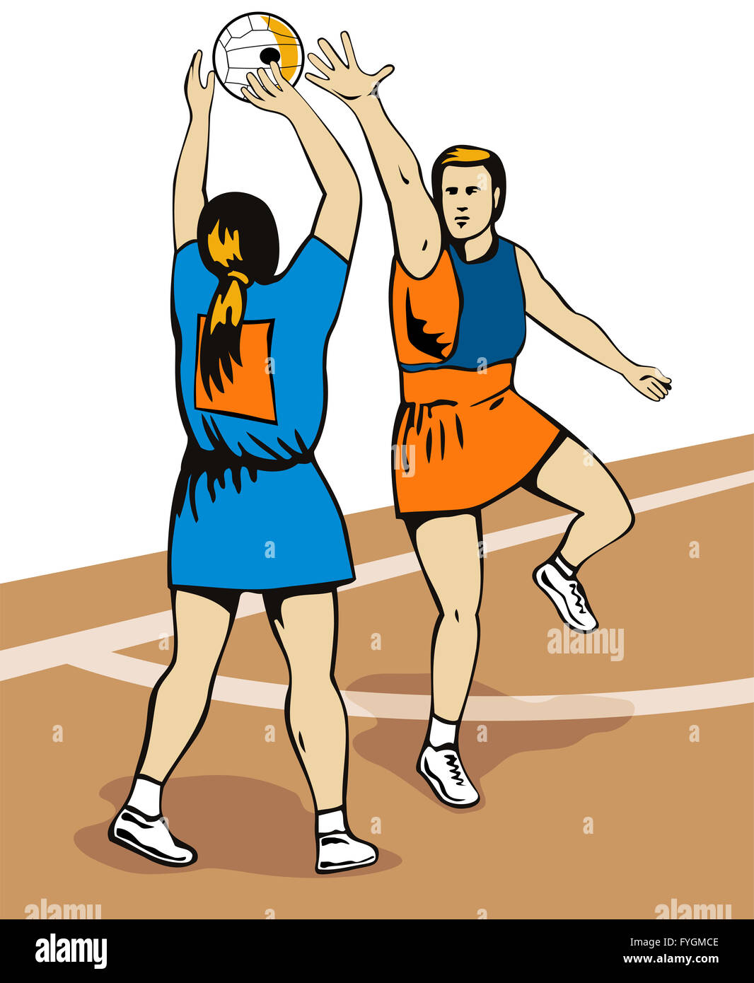 Netball Player Stock Photos & Netball Player Stock Images - Alamy
