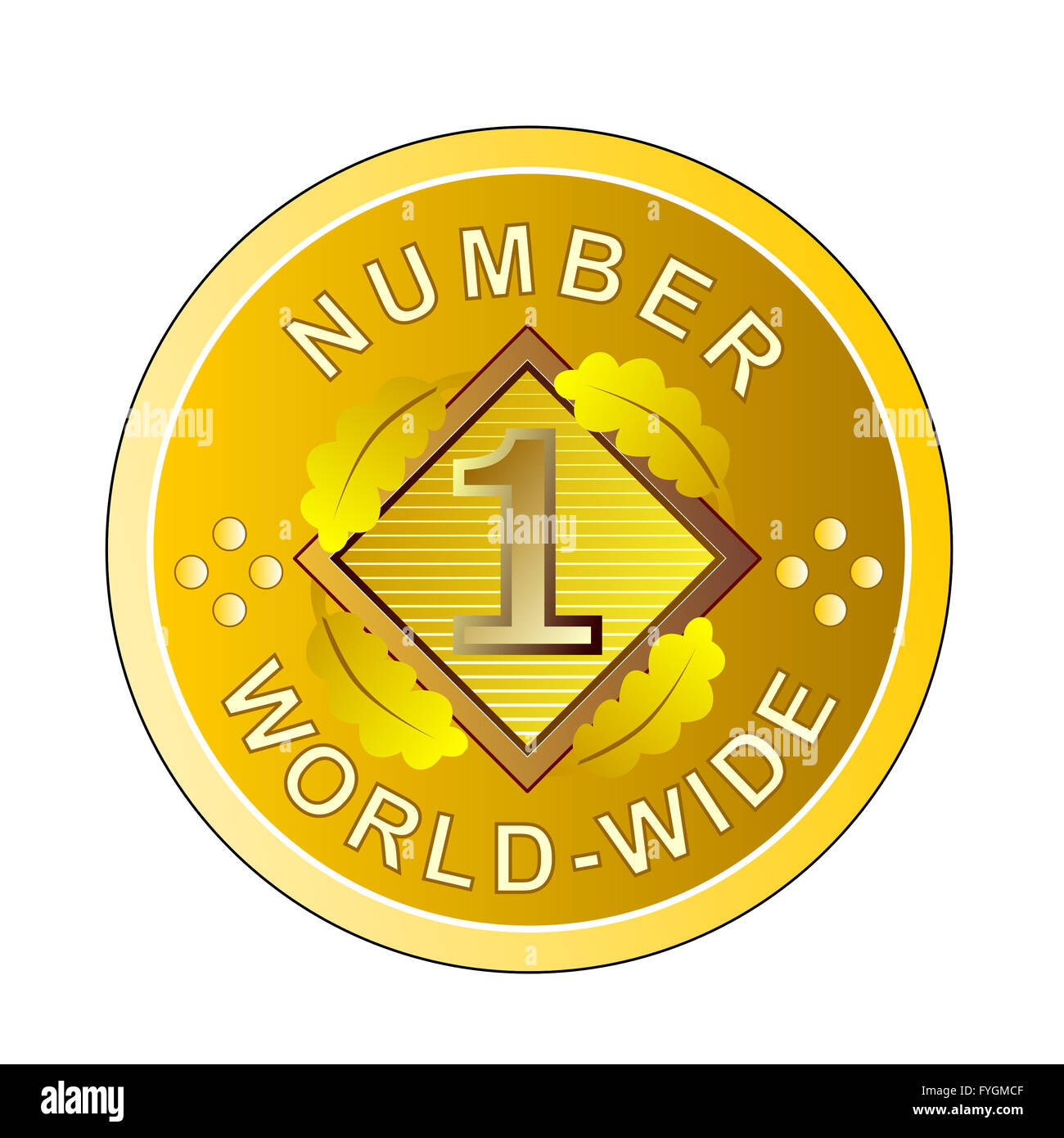 Number 1 WorldWide Stock Photo - Alamy