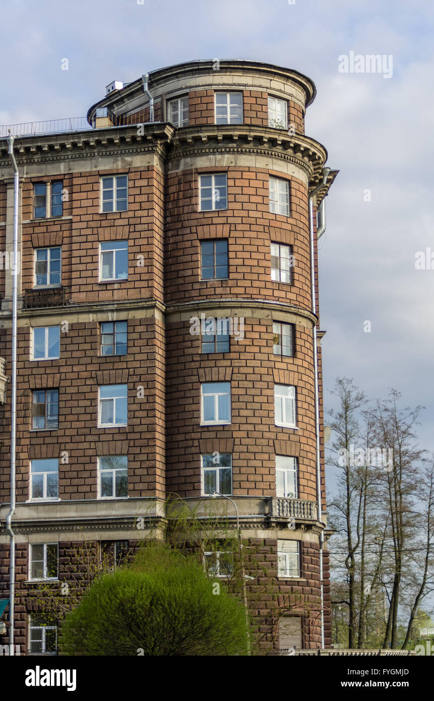 Closeup modern residential building Stock Photo - Alamy