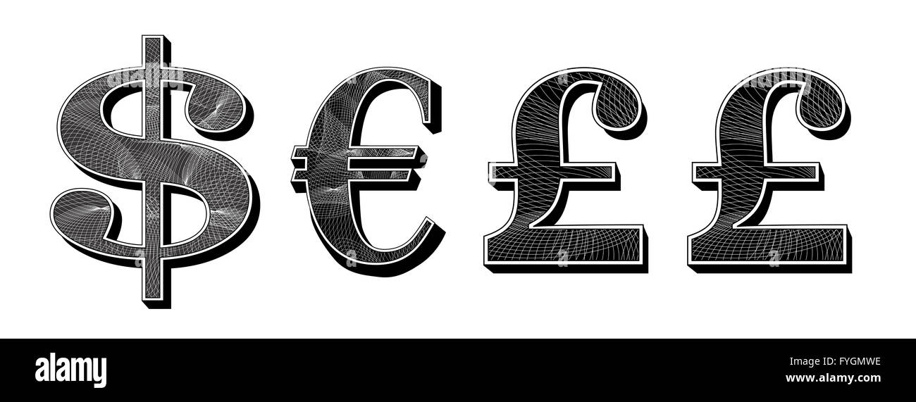 Money Currency Sign Stock Photo - Alamy