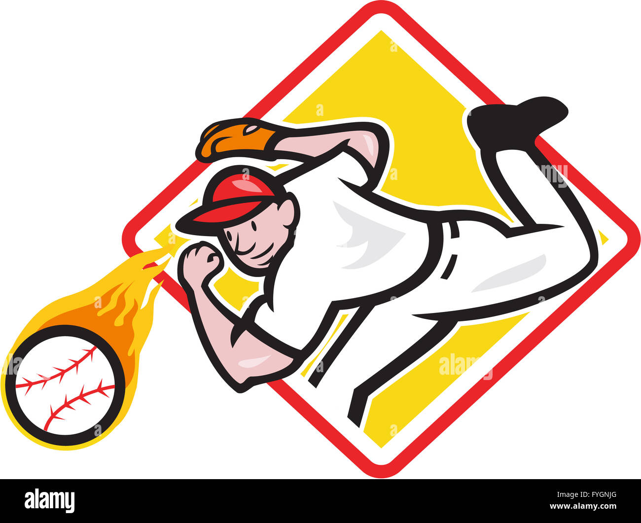 Baseball player outfielder throwing hi-res stock photography and images ...