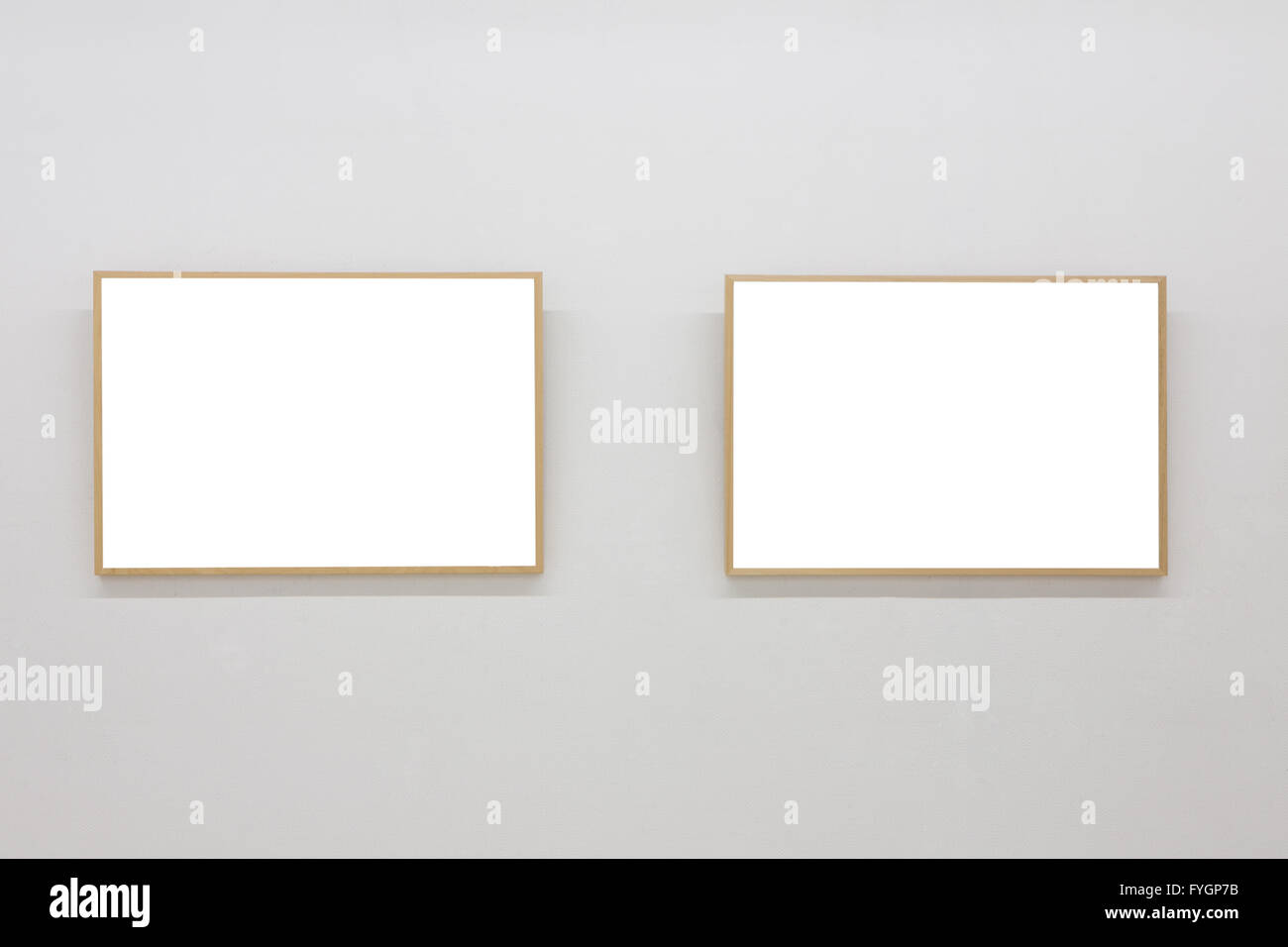 empty frames in museum Stock Photo - Alamy