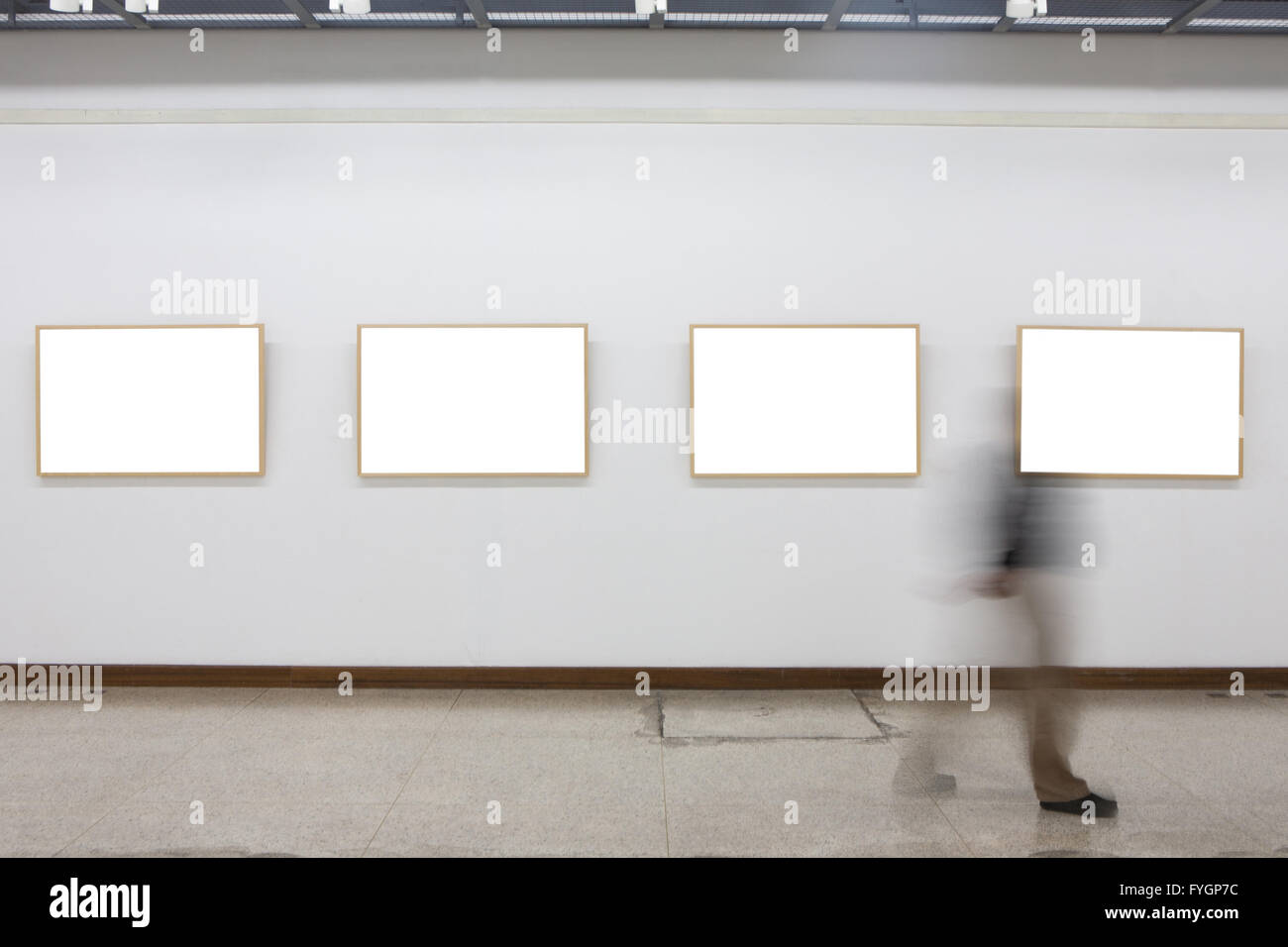 empty frames in museum Stock Photo - Alamy