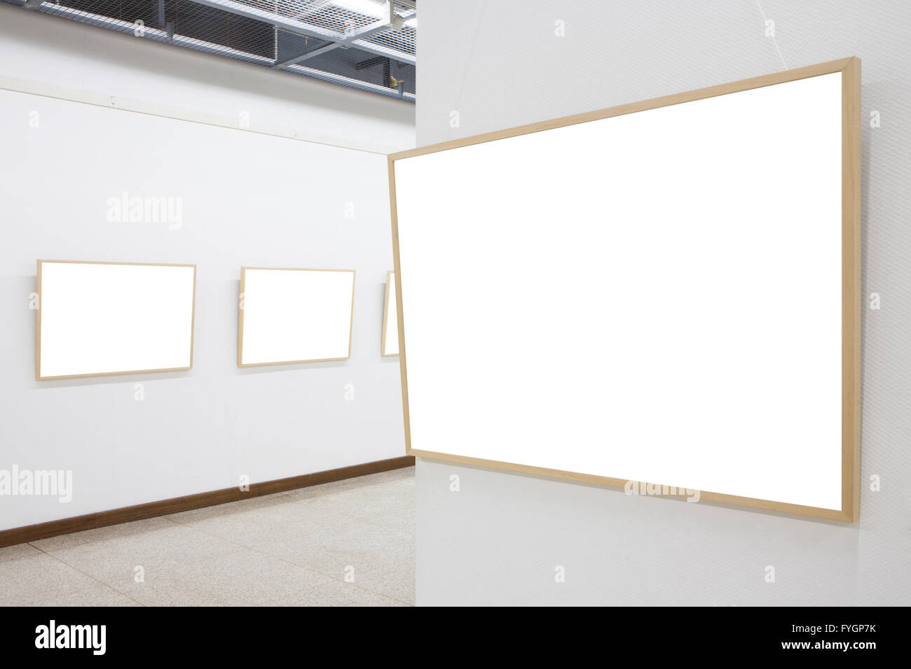 empty frames in museum Stock Photo - Alamy